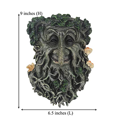 Tree Face Garden Decorations, Fun Old Man Tree Huggers Tree Sculptures Outdoor Yard Art Garden Statues