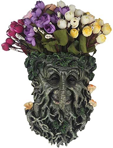 Tree Face Garden Decorations, Fun Old Man Tree Huggers Tree Sculptures Outdoor Yard Art Garden Statues