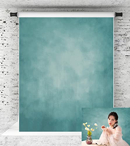 Kate 5x7ft Abstract Backdrops Microfiber Dark Cyan Portrait Background for Photoshoot, for Photography, for Birthday