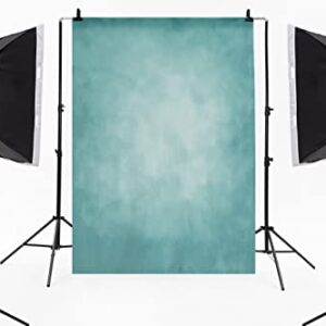 Kate 5x7ft Abstract Backdrops Microfiber Dark Cyan Portrait Background for Photoshoot, for Photography, for Birthday