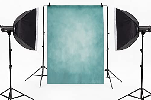 Kate 5x7ft Abstract Backdrops Microfiber Dark Cyan Portrait Background for Photoshoot, for Photography, for Birthday