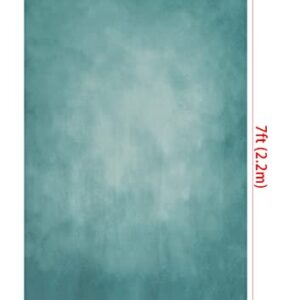 Kate 5x7ft Abstract Backdrops Microfiber Dark Cyan Portrait Background for Photoshoot, for Photography, for Birthday