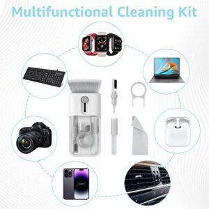 Electronic Cleaner Kit, 6 in 1 Keyboard Cleaner Kit for Airpod Earbud Bluetooth Earphones，Laptop Cleaner Brush，Multifunctional Electronic Cleaning Kit for Laptop Phone Watch iPad Camera PC Monitor