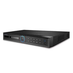 amcrest 5series 4k 32 channel 16 ports poe nvr (record 32ch 4k @30fps view/playback 4ch 4k@30fps) network video recorder (hard drive not included) nv5232e-16p