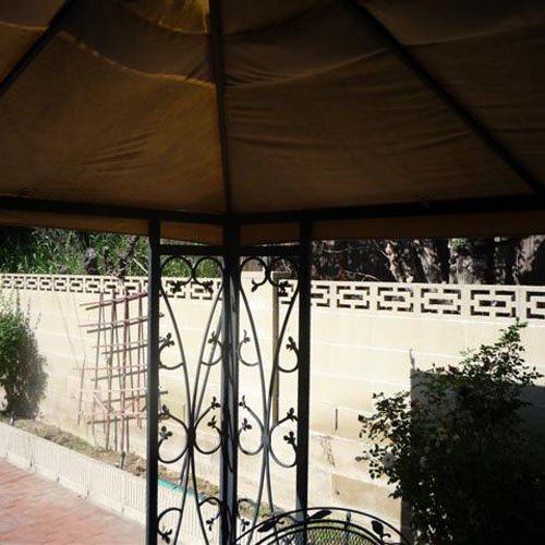 Garden Winds Fleur De Lis Finial Gazebo Replacement Canopy Top Cover - RipLock 500