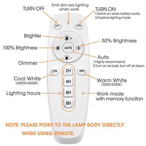 Solar Lights Indoor Outdoor Home IP65 Waterproof 120LED Solar Pendant Light with Dimmable Remote Control Cool Warm White Bright Solar Celing Light for Shed Storage Bathroom Barn Porch Balcony Carport