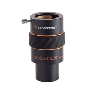 Celestron 93428 X-Cel LX 1.25-Inch 3x Barlow Lens (Black)