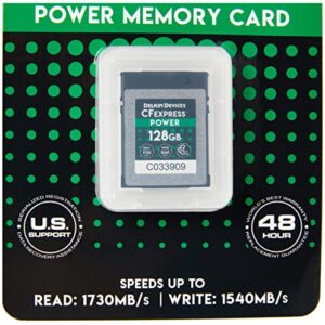 Delkin Devices 128GB POWER CFexpress Type B Memory Card (DCFX1-128)