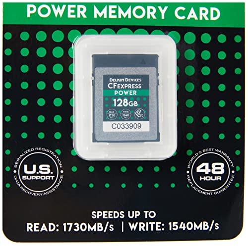 Delkin Devices 128GB POWER CFexpress Type B Memory Card (DCFX1-128)