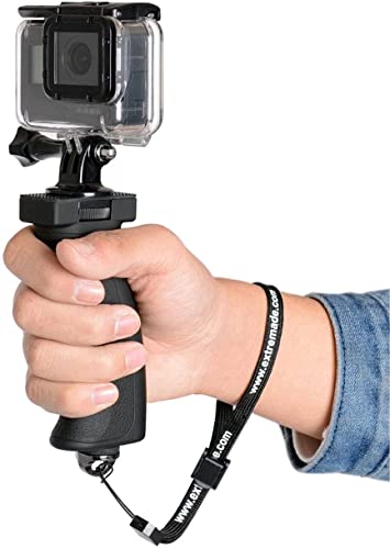 Universal Ergonomic DSLR Mirrorless Camera Camcorder Monocular Hand Grip Stabilizer, Portable Handheld Selfie Stick, Long Focus Lens Video Light Holder Mount for YouTube Tiktok Vlogging Starter Kit