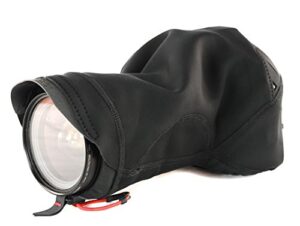 peak design black shell medium form-fitting rain and dust cover