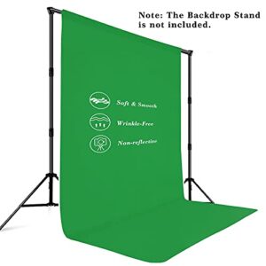 WENMER Backdrops, Green Screen Photo Backdrops for Photoshoot, Chromakey Green Photography Backdrops, Background for Photography, 4 x 5 FT