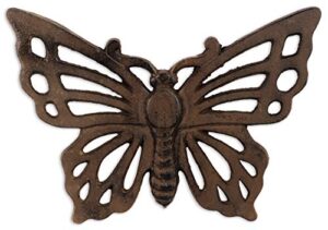 sunset vista designs garden cast iron stepping stone – butterfly