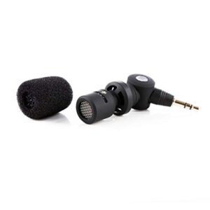 Saramonic SR-XM1 3.5mm TRS Omnidirectional Microphone for DSLR Cameras, Camcorders, the Saramonic CaMixer, SmartMixer, LavMic, SmartRig+, UWMIC9, UWMIC10 & UWMIC15