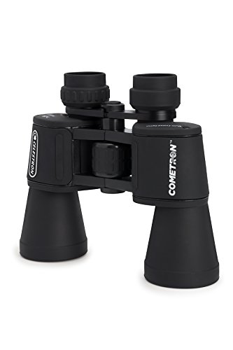 Celestron - Cometron 7x50 Bincoulars - Beginner Astronomy Binoculars - Large 50mm Objective Lenses - Wide Field of View 7x Magnification