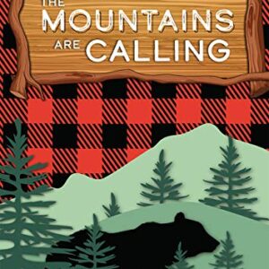 The Mountains Are Calling Summer Garden Flag Bear 12.5" x 18" Briarwood Lane