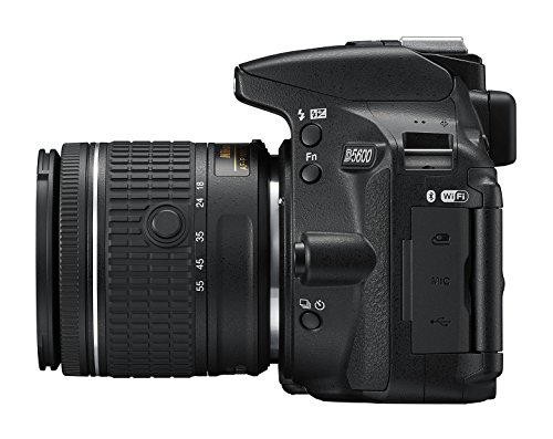 D5600 DX-Format Digital SLR w/AF-P DX NIKKOR 18-55mm f/3.5-5.6G VR