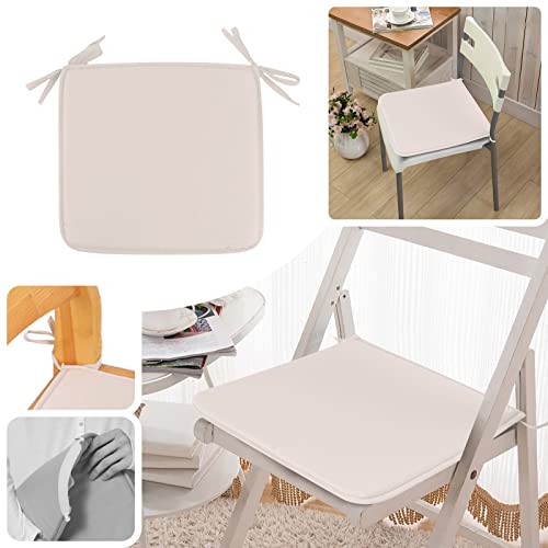 SKFVKAB Square Strap Garden Chair Pads Seat Cushion for Outdoor Bistros Stool Patio Dining Room Outdoor Seat Cushions