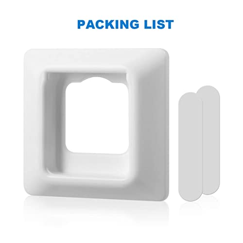 LANMU Window Mount Compatible with Wyze Cam V3/V2, Screwless Mount, Strong Adhesive Mounting Bracket, Suitable for Single Pane Glass