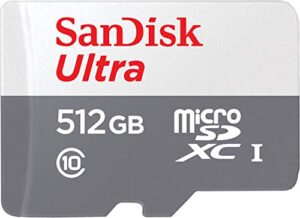 made for amazon sandisk 512gb microsd memory card for fire tablets and fire -tv