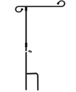 garden flag stand, premium garden flag pole holder