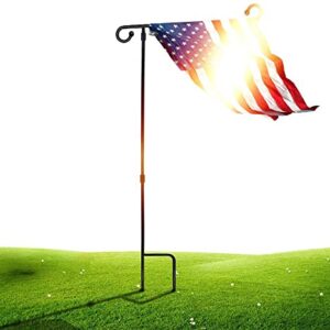 Garden Flag Stand, Premium Garden Flag Pole Holder