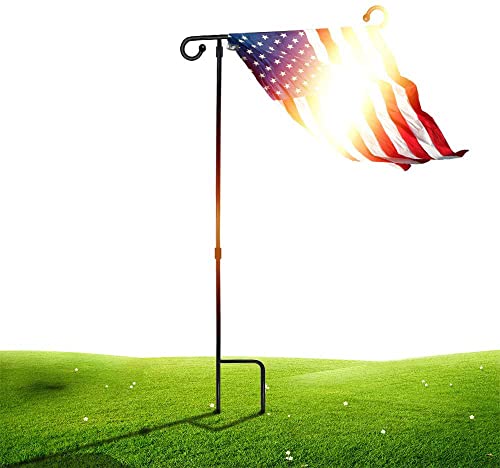 Garden Flag Stand, Premium Garden Flag Pole Holder