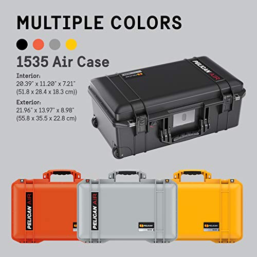 Pelican Air 1535 Case No Foam - Orange