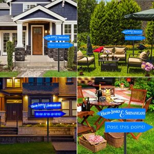 Solar Yard Sign Pathways Lights Outdoor- 32LED Lights Garden Pathway Lights Waterproof Solar Light Sign for Patio, Yard, Garden, Lawn Decoration