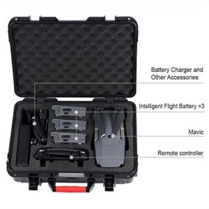 Smatree 10.2L Waterproof Carrying Case Compatible for Mavic Platinum/DJI Mavic Pro Mavic Fly More Combo（Not fit for Mavic 2 Pro/Mavic 2 Zoom）