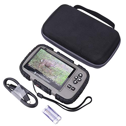 Hard Carrying Case Replacement for Fits Stealth Cam SD Card Reader/Viewer by Aenllosi