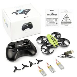 Cheerwing U46S Mini Drone for Kids Beginners, Upgraded Indoor Nano Quadcopter with 3 Batteries, Headless Mode, Remote Control, Great Gift Toy for Boys and Girls