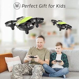 Cheerwing U46S Mini Drone for Kids Beginners, Upgraded Indoor Nano Quadcopter with 3 Batteries, Headless Mode, Remote Control, Great Gift Toy for Boys and Girls