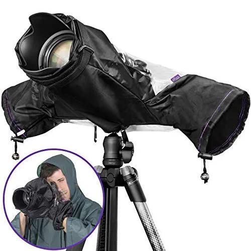 Altura Photo Professional Camera Rain Cover for Canon Nikon Sony DSLR & Mirrorless Cameras - Altura Photo Camera Accessories for Photography Rain Gear