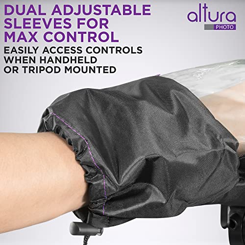 Altura Photo Professional Camera Rain Cover for Canon Nikon Sony DSLR & Mirrorless Cameras - Altura Photo Camera Accessories for Photography Rain Gear