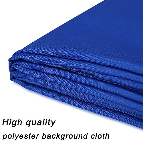 GFCC 6FT x 10FT Royal Blue Backdrop Background Blue Photo Background Photography Backdrop for Photoshoot Screen for Video Recording Picture