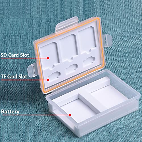 NP-FW50 Battery, Pickle Power 2 x 1500mAh Batteries for Sony Alpha A6500, A6400, A6300, A6000, A3000, A5000, A5100, A7II, A7RII, A7, RX10 NEX-3/5/7 Series Camera, with Battery Storage Case