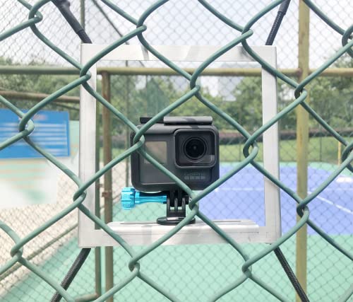 Matare Fence Mount - Fence Mount for GoPro Smartphones, to a Chain Link Fence for Recording Baseball,Softball and Tennis Games