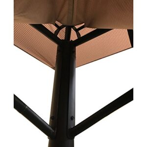 Garden Winds Replacement Canopy Top Cover for The Summer Breeze Gazebo D-GZ136PST-N - RipLock 350