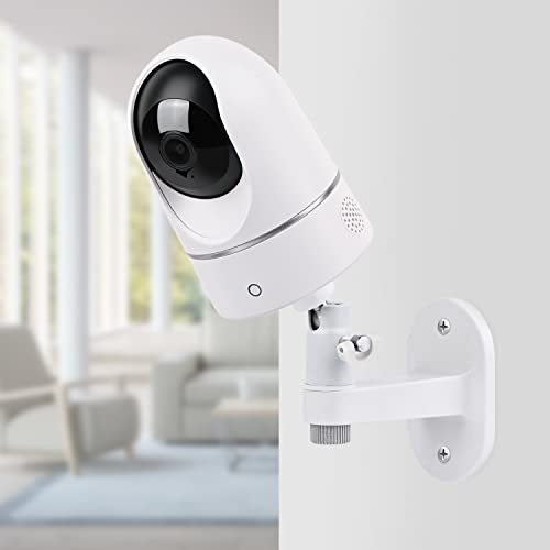 2Pack Adjustable Wall Mount for Eufy Security Solo IndoorCam P24 and S220, No-Drill Mounting Bracket for Eufy Security Indoor Cam Pan & Tilt - White