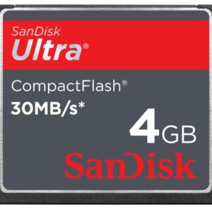 SanDisk Ultra CompactFlash 4 GB Memory Card 30MB/s SDCFH-004G-U46