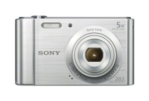 sony (dscw800) 20.1 mp digital camera (silver)