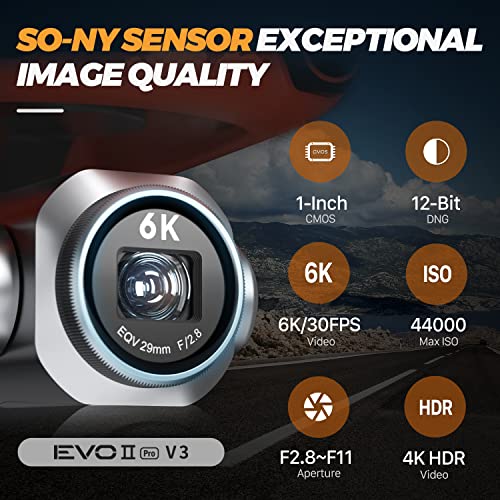 [Version 3] Autel Robotics EVO 2 PRO V3 Rugged Bundle, Son-y 1" CMOS Sensor & 12-Bit Image 6K HDR Video EVO II Pro V3, 15KM Video Transmission, Moonlight Algorithm 2.0 (ISO 44000) for Stunning Night Scene, 360° Omnidirectional Obstacle Sensing, 40 Mins Fl