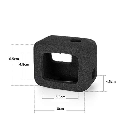 Taisioner Windslayer Cover Housing Frame Case for GoPro Hero 5 Hero 6 Hero 7 Black Video Noise Reduction