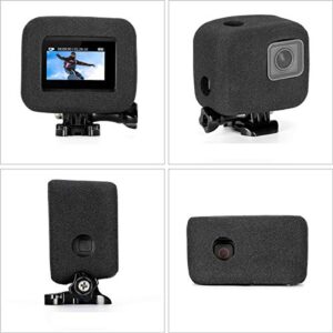 Taisioner Windslayer Cover Housing Frame Case for GoPro Hero 5 Hero 6 Hero 7 Black Video Noise Reduction