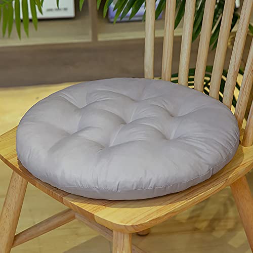 14" Outdoor/Indoor Round Seat Pads, Bar Stool Cushion Chair Pad Dinning Chair Cushion Round Seat Pads, Circular Cushion Garden Patio Home Office Kitchen Cover