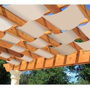 Garden Winds DIY Decorative Pergola Shade Canopy - Set of 2