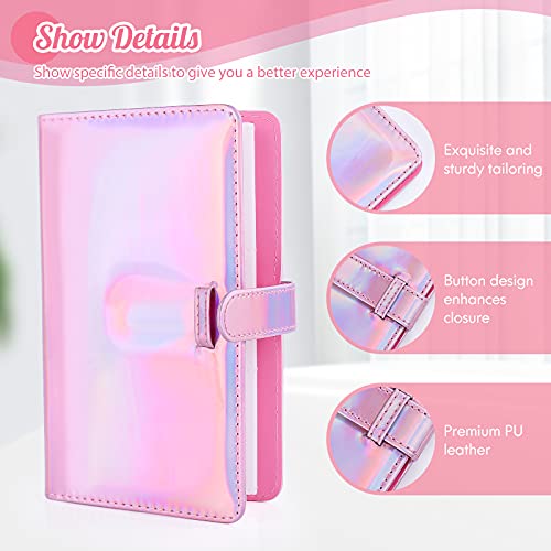 Ablus 96 Pockets Photo Album for Fujifilm Instax Mini 11 90 70 9 8+ 8 LiPlay Instant Camera, Polaroid Snap SnapTouch PIC-300 Z2300 Instant Camera & Zip Instant Printer(Magic Pink)