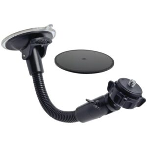 arkon camera windshield suction car mount for sony samsung panasonic nikon cameras, black