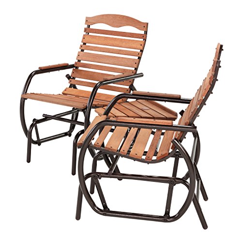 JACK-POST CG-30Z Country Garden Glider Tete-a-Tete, Bronze